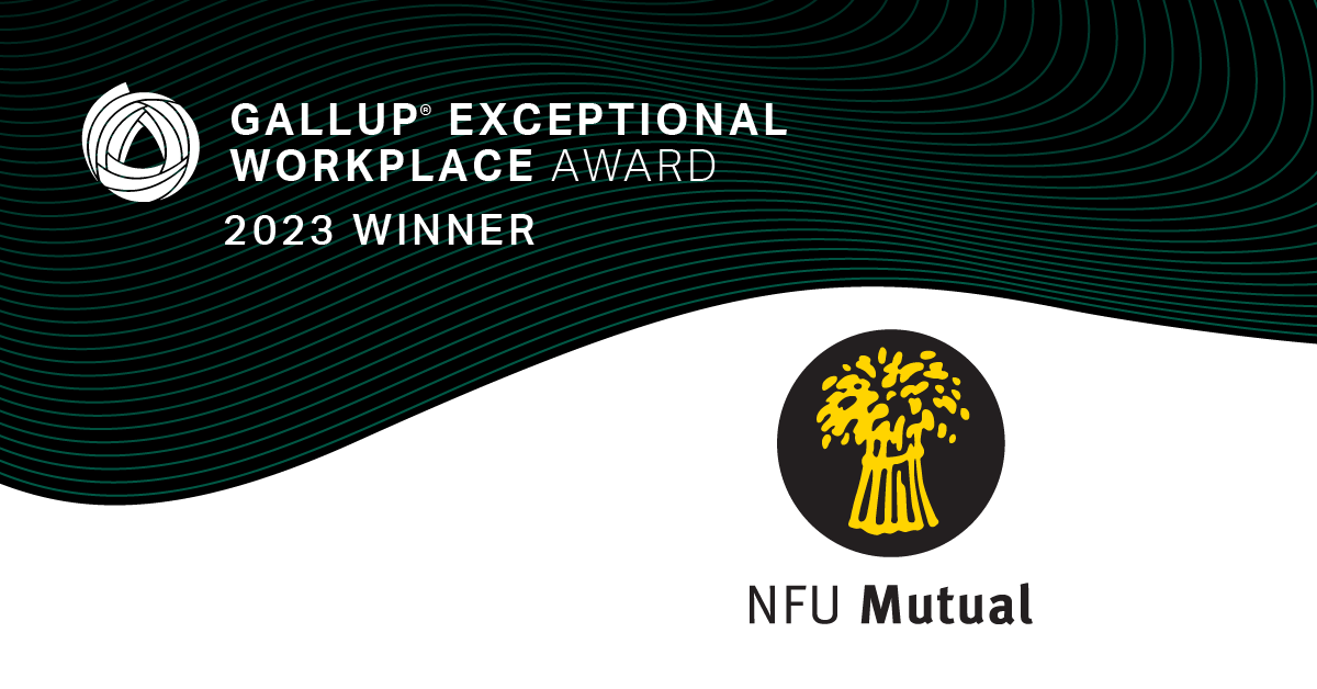 NFU Mutual named as a Gallup Exceptional Workplace 2023 – Evenbreak ...