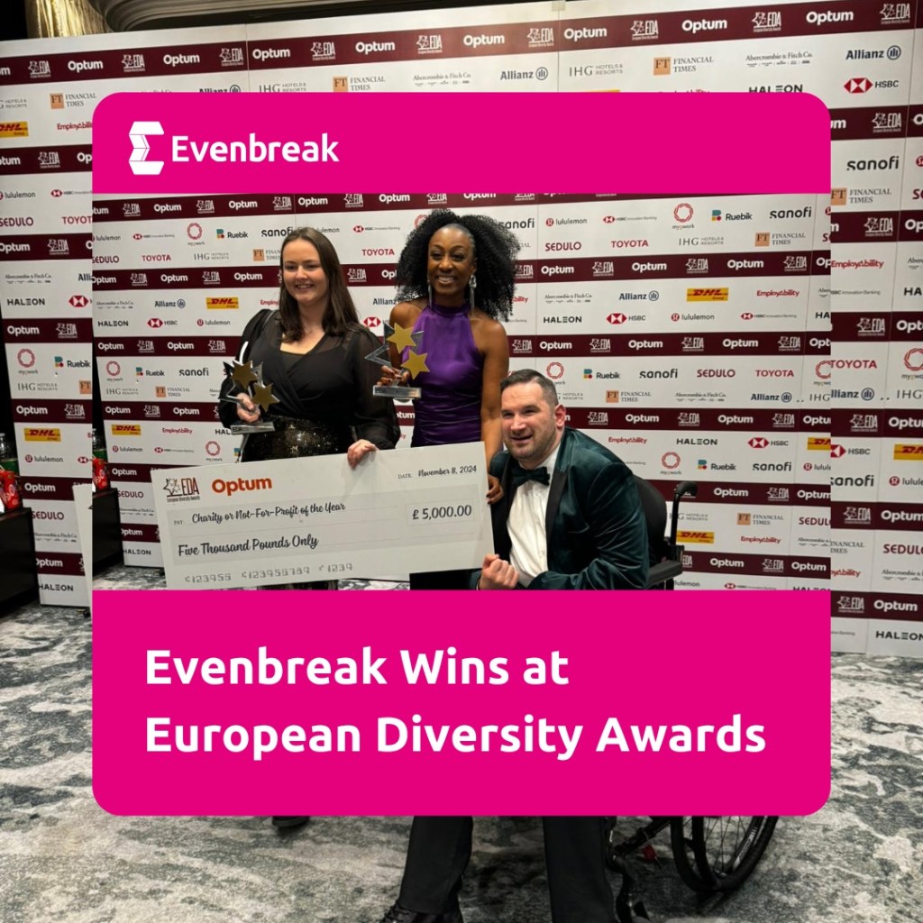 Evenbreak Wins Not-For-Profit of the Year at European Diversity Awards - Evenbreak Blog ...